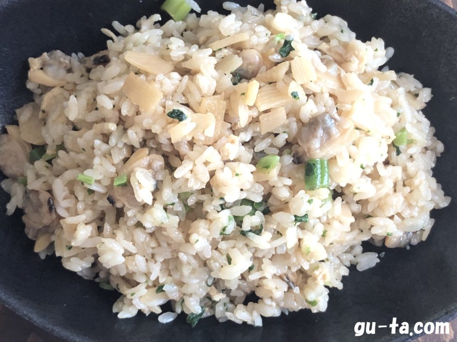 テーブルマーク あさりごはんはたっぷりのあさりとシャキシャキのたけのこが魅力